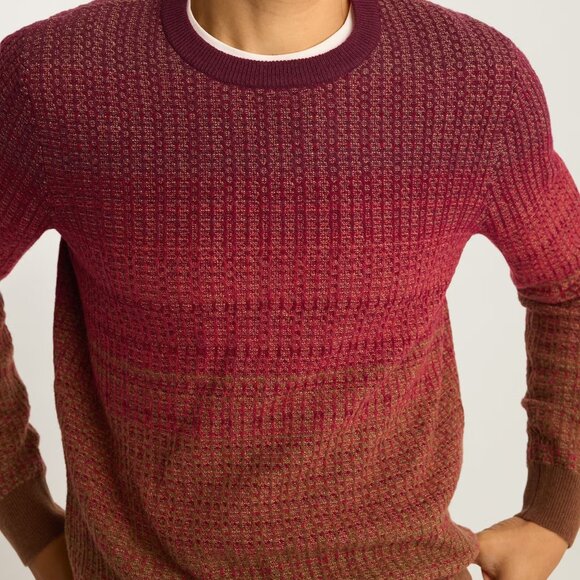 Bonobos | Sweaters | Nwt29 Bonobos Mens Ombre Crew Neck Merino Blend ...